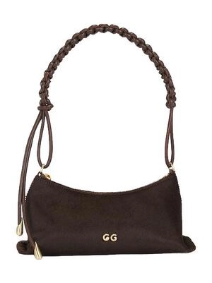 Cult Gaia Osa Shoulder In Brown - Dark Java