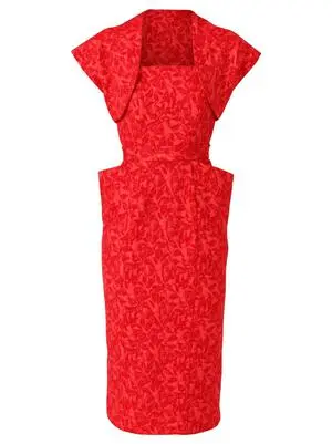 SACHA DRAKE Samba Jacquard Convertible Dress & Bolero Set In