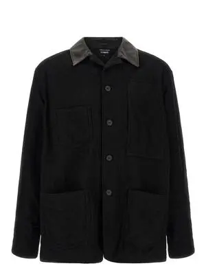COMME DES GARҪONS HOMME Wool Cloth Jacket