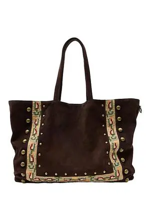 FREE PEOPLE Rainbow Mountain Stud Tote