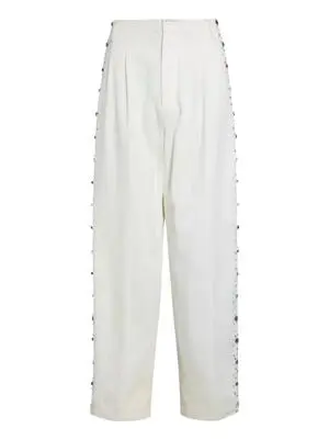 BODE Button Jar Pleated Trousers