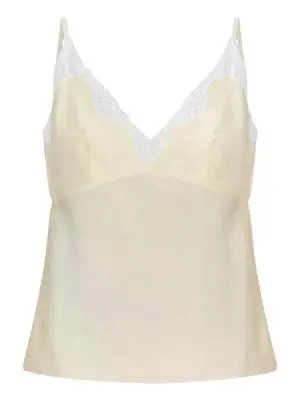 POSSE Tabitha Lace-trim Top