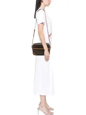 LOUIS VUITTON 2000-2026 Monogram Trocadero 27 Crossbody Bag - Brown