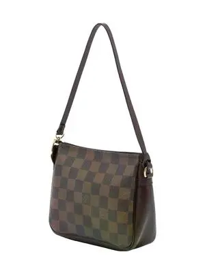 LOUIS VUITTON 2005 Damier Ebene Trousse Pochette Handbag