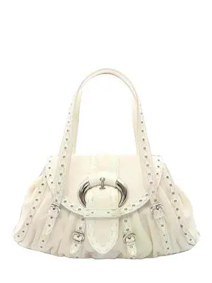 DIOR 2000s Savane Chic Leather Tote Bag