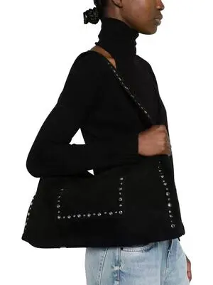 Gimaguas Maxi Franca Shoulder Bag - Black