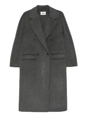 ALPHA STUDIO Double-breasted Notched-lapel Coat