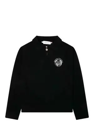 HONOR THE GIFT Knitted Zip-up Polo Shirt