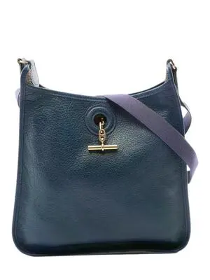 Hermès 1999 Pm Vespa Shoulder Bag Blue