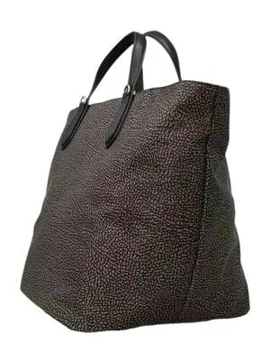 Borbonese Opale-print Tote Bag Neutrals