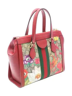 GUCCI 2010s Ophidia Gg Flora Handbag