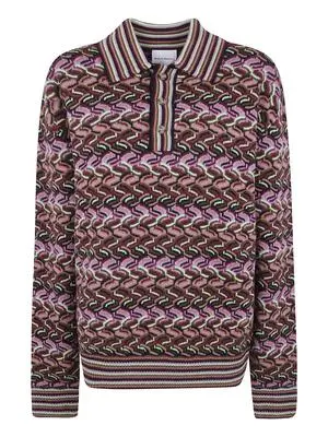 DROLE DE MONSIEUR Long-sleeve Polo "coogie"