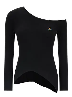 VIVIENNE WESTWOOD Orgy Shoulder' T-shirt - Black