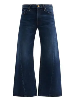 MOTHER Lil' Lemon Twist Sneak Jeans