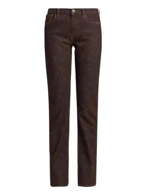 Etro Paisley Mid-rise Slim Jeans - Multi