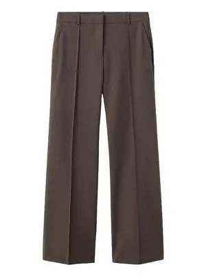 MANGO Seamed Flare Pants