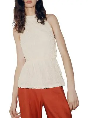 REFORMATION Ketra Knit Halter Top
