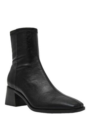 Steve Madden Eralyn Block Heel Bootie - Black
