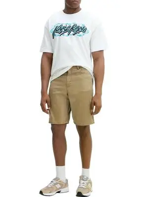 KARL KANI Embroidered Patch Shorts