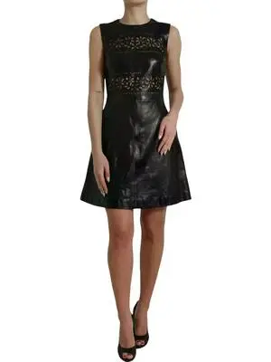 VALENTINO Laser-cut Mini Dress