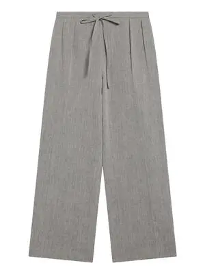 Loulou De Saison Loulou De Saison Pleated Trousers Grey