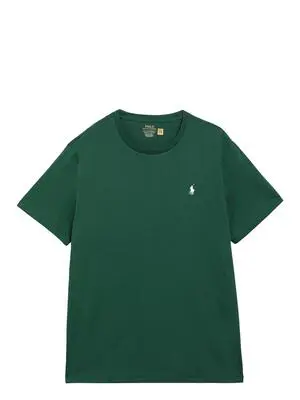 Polo Ralph Lauren Embroidered Mini Logo Cotton T-shirt - Green