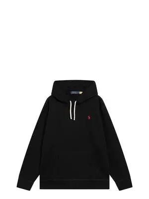 Polo Ralph Lauren Polo Ralph Lauren Cotton Pullover Hoodie Black