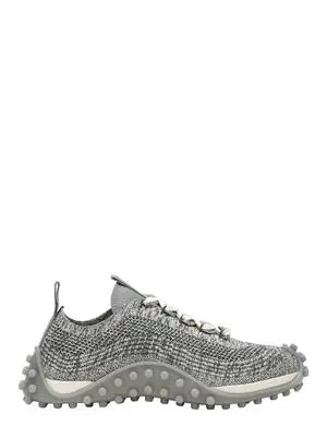AMI Paris Mirage Mini Mesh Sneakers - Grey