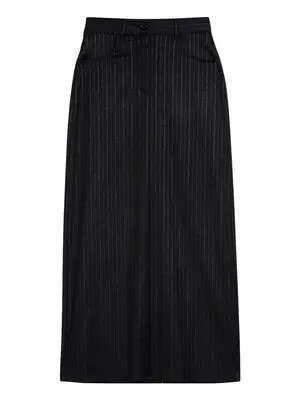DEPARTMENT 5 Department 5 Pinstripe Wool-Blend Mini Skirt