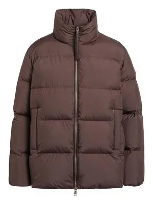 Moncler Moncler Vivantesse Short Down Jacket Brown