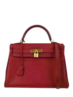 Hermès 2016 32 Kelly Retourne Tote Bag Red