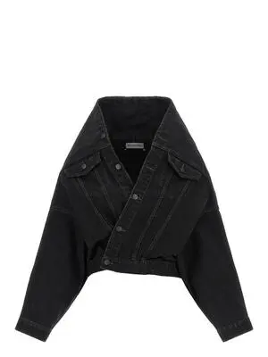 Balenciaga Wrap' Jacket - Black