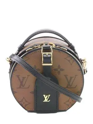 LOUIS VUITTON 2012 Mini Boîte Chapeau Monogram Reverse Shoulder Bag