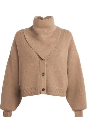 LE KASHA Organic Cashmere Scarf Derios Cardigan
