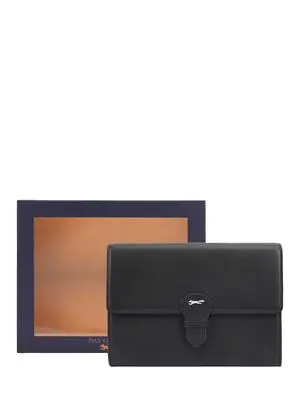 Paul Costelloe Sanya Leather Travel Organiser - Black