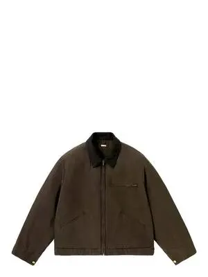 A.PRESSE Detroit Zip-up Jacket Brown
