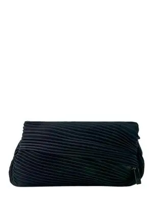 ISSEY MIYAKE Pleated Zip Belt Bag