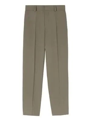 JIL SANDER Straight-leg Tailored Trousers - Green