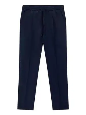 BOGGI MILANO City Trousers In Mélange Wool Flannel