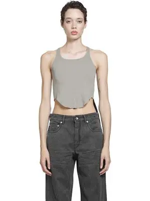 RICK OWENS Tower Basic Cropped Tank