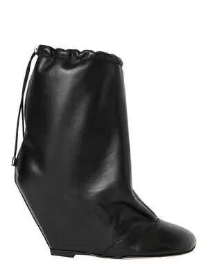 NVL GARDE Elephant Wedge Short Boots
