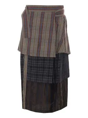 VIVIENNE WESTWOOD Long Meghan Skirt - Multicolor