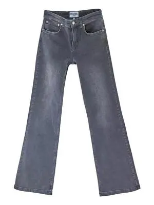 Moschino Low-rise Flared Jeans - Grey