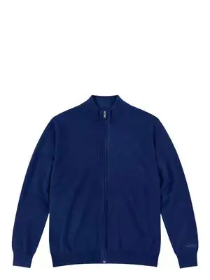 MC2 SAINT BARTH Zip-up Cardigan Blue