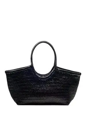 DRAGON DIFFUSION Nantucket Big Black Tote Bag