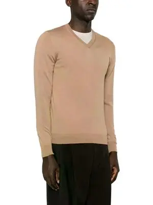DRUMOHR V-neck Sweater - Neutrals