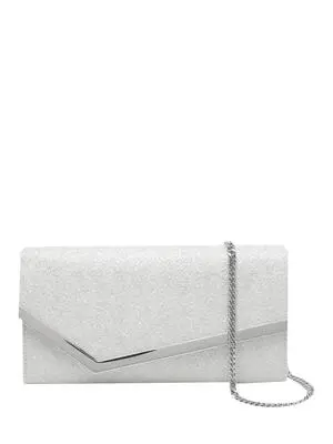 JIMMY CHOO Jimmy Choo Women Emmie Crossbody Bag Silver