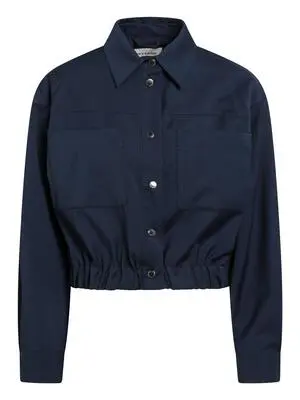 Max Mara Max Mara Weekend Short Mini Wool Jacket Blue