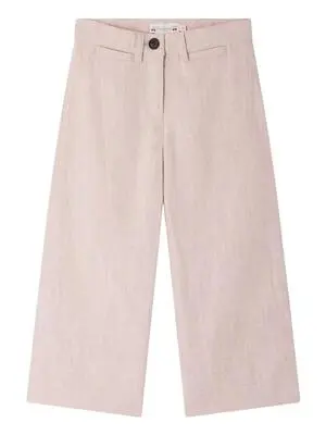 Bonpoint Gersande Linen Blend Trousers - Pink