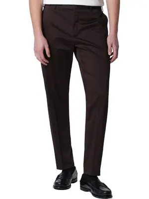 PT TORINO Pt Torino Brown Cotton-Blend Trousers